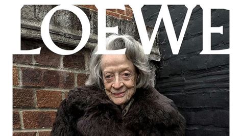 Loewe And The Dame Maggie Smiths Fashion Turn For 2024