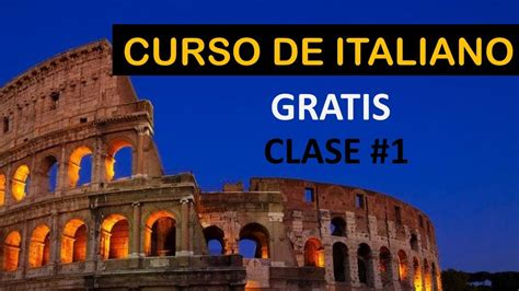 Clase 1 De Italiano BÁsico Con Soymiguelidiomas Soy Miguel Idiomas