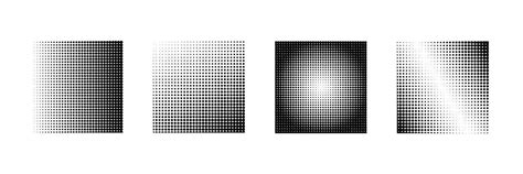 Collection Halftone Effect Pattern Element Vector Template 27526416 Vector Art At Vecteezy