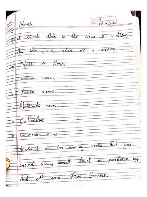 Grammar Topics Notesnouns Abstract Noun Homonyms Prefix And Suffix Pdf