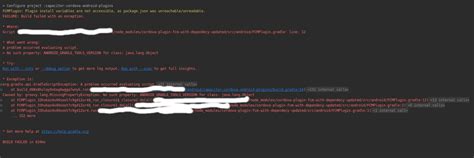 groovy lang missingpropertyexception no such property android gradle