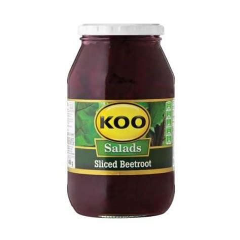 Koo Beetroot Salads Sliced 780g Jar Sedo Snax