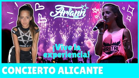 Ariann Music En Vivo Concierto En Alicante 2019 Youtube