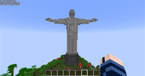 Minecraft Schematic Cristo Redentor Christ The Redeemer By Juradinho Downloaded From