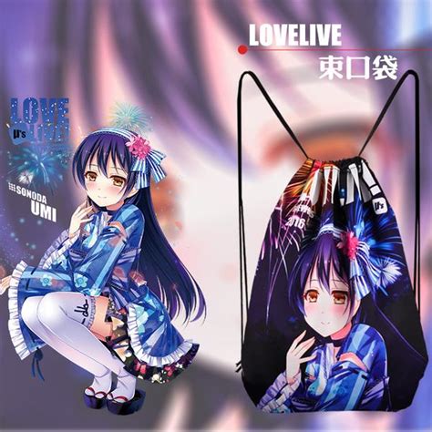 Love Live 矢澤妮可海未真姬小鳥 動漫抽繩束口袋雙肩包學生背包 露天市集 全台最大的網路購物市集