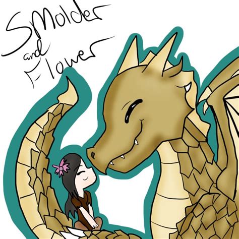 Wings Of Fire Smolder And Flower Wings Of Fire Wings Of Fire