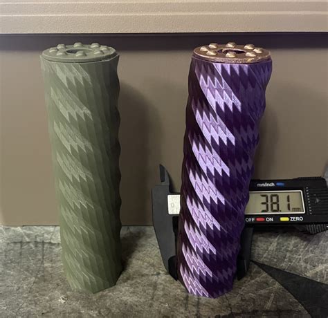 🔫 Mock Suppressor Twist Style・ 3mf File For 3d Printing・cults