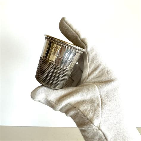 Just A Thimble Full Shot Glass Etsy