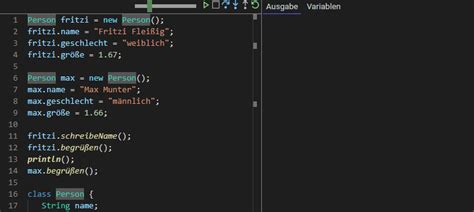 Klassen2attributestart Java Lernen Durch Ausprobieren