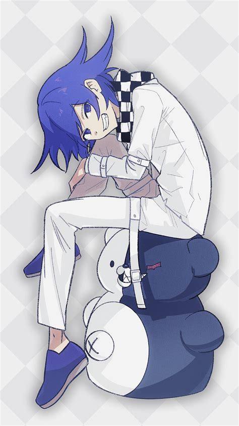 Oma Kokichi And Monokuma Danganronpa And 1 More Drawn By Youuthu