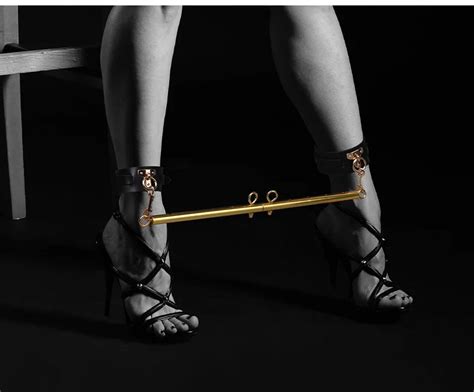 Blackgolden Extendable Spreader With Handcuffs And Anklecuffs Sex