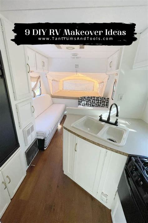 9 Diy Rv Makeover Ideas That Are Easy And Affordable Tantrums And Tools Rv Makeover Diy Rv