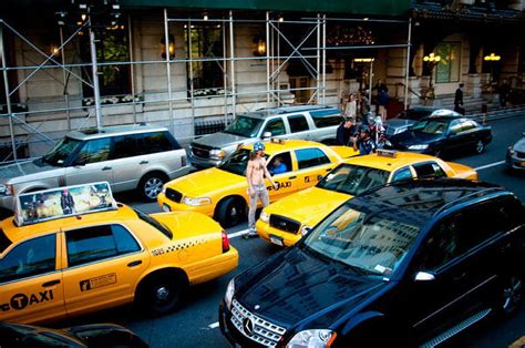 Gango Home Decor Nyc Traffic By Erin Berzel Printed On Paper One