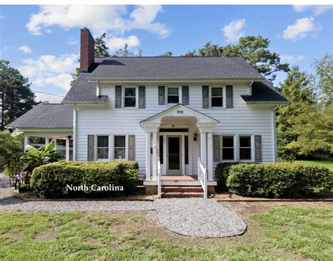 C 1947 North Carolina Home For Sale On Half Acre 185k