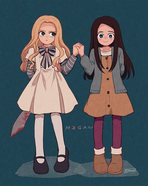 Amazou Cady M3gan M3gan Character M3gan Black Footwear Highres