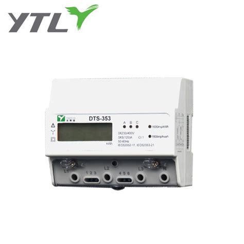 Low Price Three Phase Din Rail Pass Through Meter User Guide