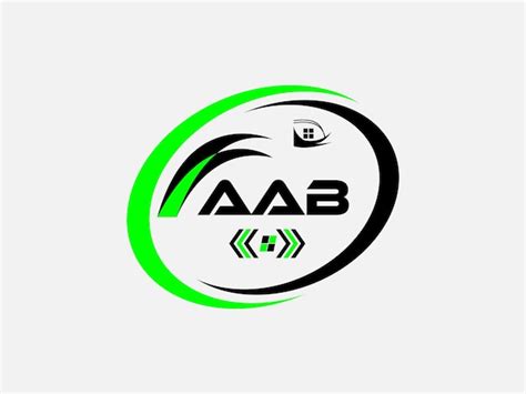 Aab Letter Logo Design Aab Simple And Modern Monogram Logo Abstract Alphabet Vector Design