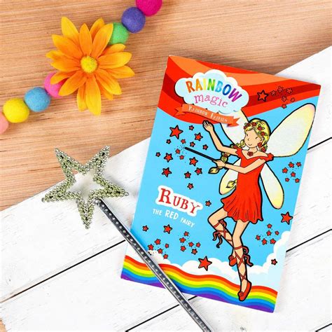 Rainbow Magic Rainbow Fairies Book 1 Ruby The Red Fairy Book By