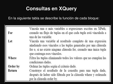 ppt xquery powerpoint presentation free download id 2364022