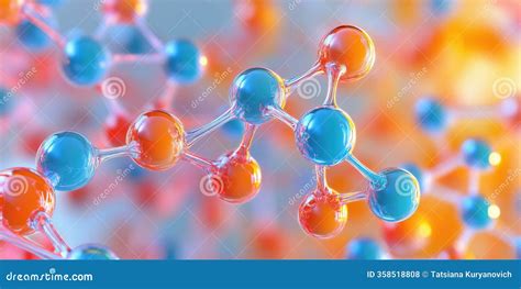 Visualization Of A Chemical Reaction Pathway Representing Molecular