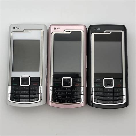 Оригинальный мобильный телефон N72 GSM 2G, русская ивритская арабская ...