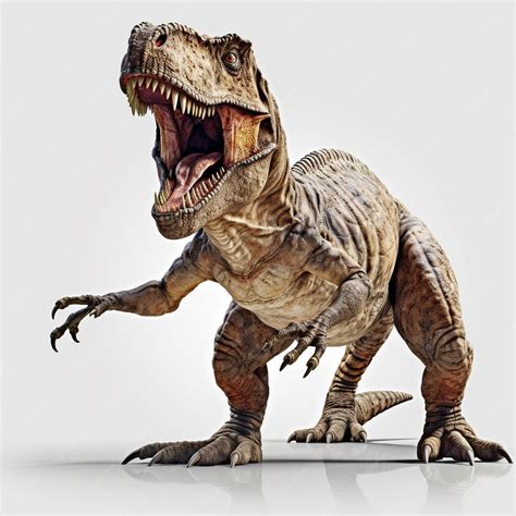 Premium Ai Image Hyperrealistic Front Of View Or Trex