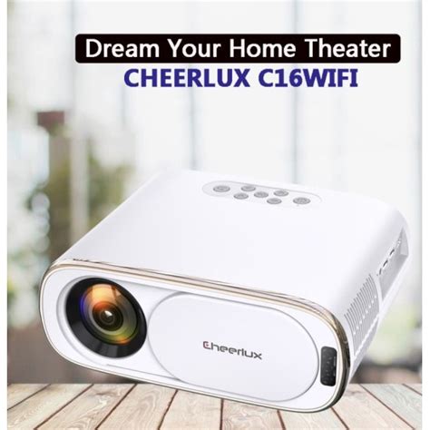 Cheerlux C Android Smart Projector Lumen Auto Focus Full HD P Price In Bd