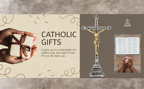 Grace4joy Standing Crucifix Table Crucifix With Stand