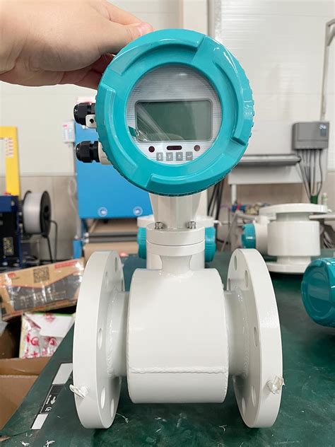 Dn100 Hydropower Water Sewage Measurement Electromagnetic Flow Meter Q