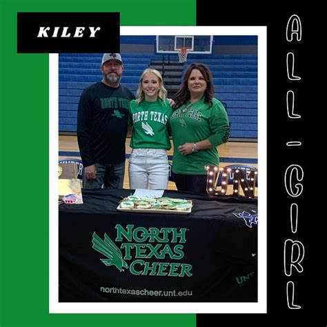 North Texas Cheer Kileymeadors Its Official Shes Now Apart Of