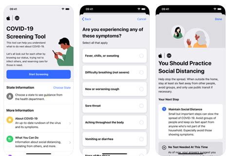 Apples Covid 19 Screening Tool Imedicalapps