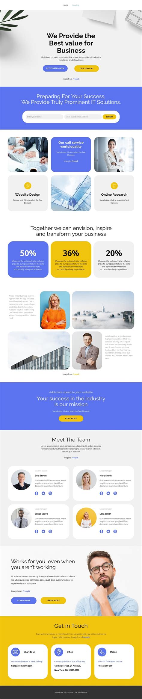 analytics matter html template by nicepage