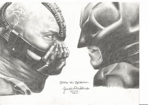 Bane Drawing Realistic Drawing Skill