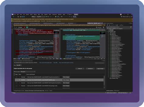 Gen Ai Assistant For Transformation And Modernization Amazon Q Developer Transform Aws