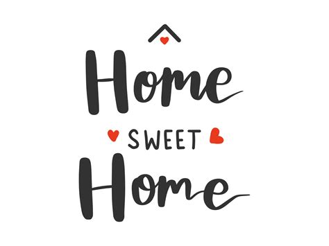 Home Sweet Home Letters