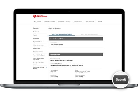 Apply For Time Deposit Step By Step Guides For Digital Banking Ocbc