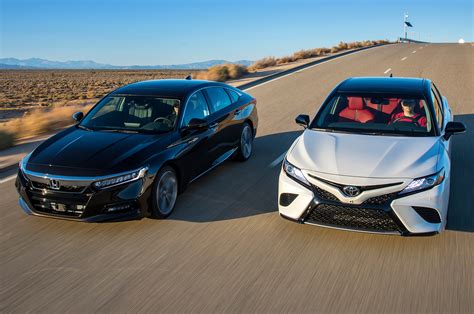 2023 Honda Accord Vs Toyota Camry Midsize Juggernauts Compared On Paper