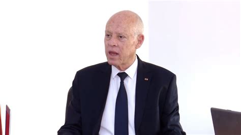 Saied Au Siège De La Commission Nationale De Conciliation Pénale