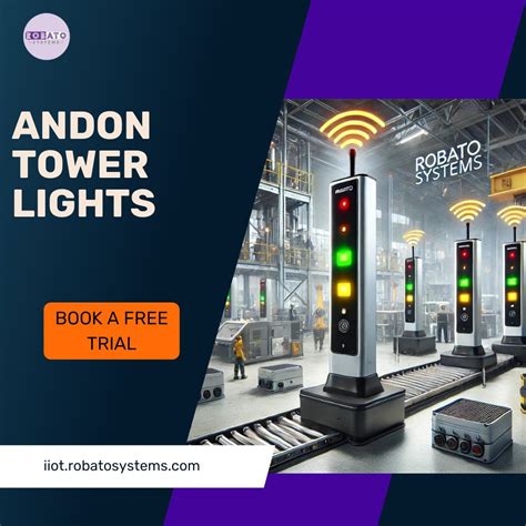 Boost Efficiency With Andon Tower Lights Robato Systems Pvt Ltd