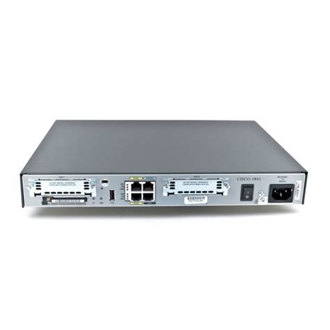 cisco cisco 1841 1841 integrated router with 2x fastethernet ports and