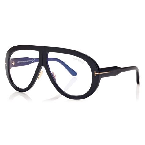 Tom Ford Troy Sunglasses Round Pilot Sunglasses Black Ft0836