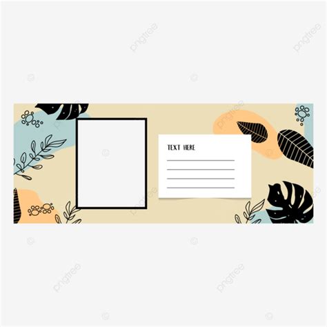 Minimal Floral Mug Template Design With Blank Photos Frame Mug Templates Mug Design Template