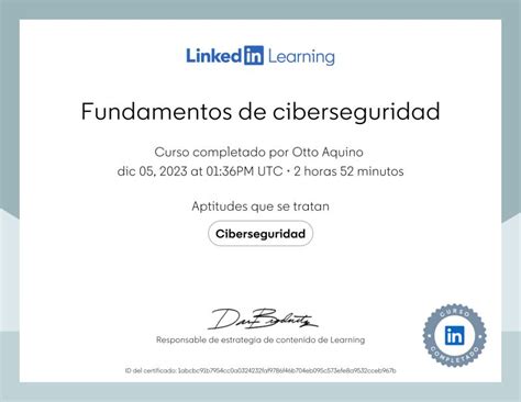 He Acabado El Curso «fundamentos De Ciberseguridad De Andreu Adrover Llinás Y Malcolm Shore