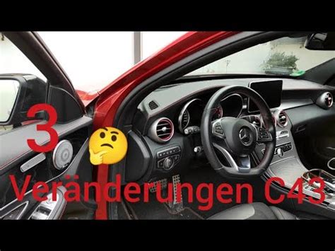 Das habe ich an meinem C43 verändert!!! - YouTube