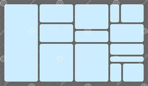 Dimensions 16x9 Trendy Bento Grid Layout Style Brick Ui Ux Templates Web Comic Grids Rounded