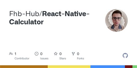 GitHub Fhb Hub React Native Calculator