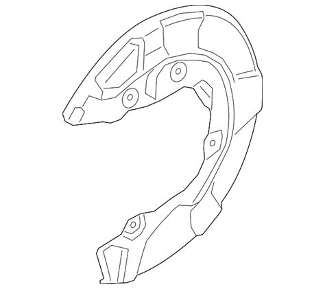 2020 2025 Toyota Gr Supra Splash Shield 47881 Waa01 Motormotor