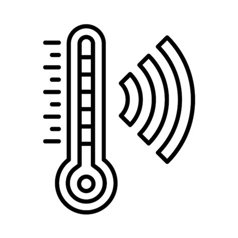 Premium Vector Temperature Line Illustration