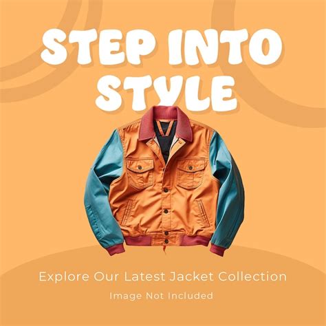 Premium Psd Psd Jacket Collection Instagram Post Template