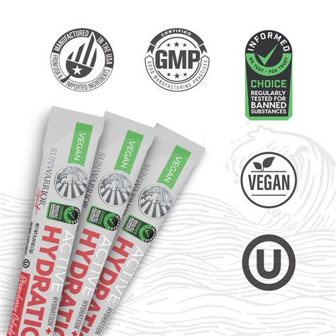 Sunwarrior Hydration Powder Electrolyte Packets Powder Strawberry